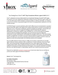 Peroxigard USA – SARS-CoV-2 Press Release July 9 2020 (002) | Peroxigard™